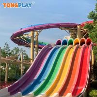 China Amusement Rainbow Water Slide Eco Commercial Water Slide Equipment for sale
