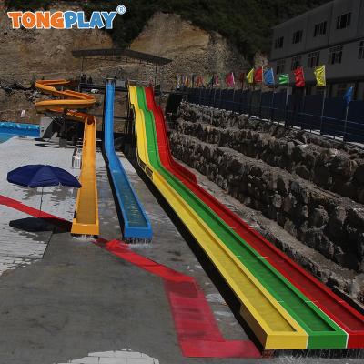 China Factory Rainbow Slide Series Kids Plastic Creative Amusement Slide Equipment Outdoor Water Park Playground for Adults for sale