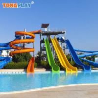 China Straight and Curved Two-in-one Happy Hot-selling Water Amusement Equipment Outdoor Water Park Water Playground for sale