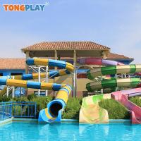 China Straight and Curved Two-in-one Happy Hot-selling Water Amusement Equipment Outdoor Water Park Water Playground for sale