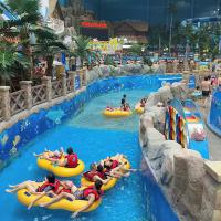 China Water Playground Exciting Pool Slide Curve Water Slide Outdoor Park Games Water Floating Entertainment for sale