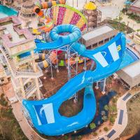 China Funny Simple and Practical Water Village Resort Custom-made Slide Amusement Equipment Outdoor Water Playground Water Park for sale