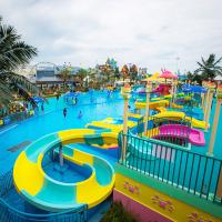 China Aquatic Playground Water Slide Price Adult Swimming Pool Fiberglass Big Cyclone Slides for Sale for sale