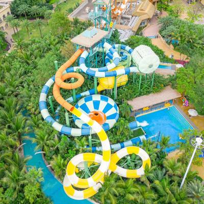 China Public Water Amusement Equipment Is Customized by Commercial Large Slides and Long Slides of Water Park Attractions. for sale