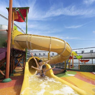China Amusement Spiral Water Slide Water Playground Equipment Fiberglass Water Slide for sale