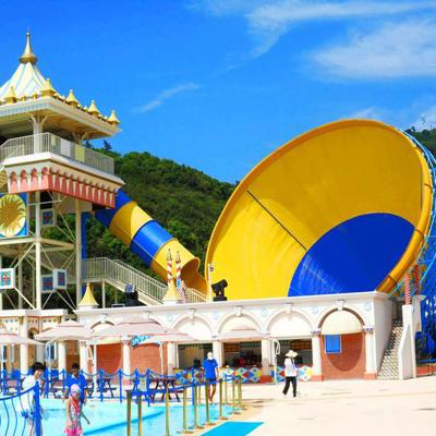 China Enjoyable Fiberglass Water Slide Manufacturers in China, Entertainment Water Slide for sale