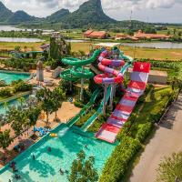 China Fiberglass Beach Water Slide Colorful Water Playground Equipment for sale