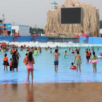 China Commercial Water Playground Amusement Park Comprehensive Inflatable Water Play Games Theme Land Park for sale
