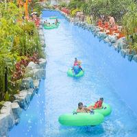 China Commercial Cmwaterparks Water Park Equipment Water Slide Fiberglass Swimming Pool Slide for Adults for sale