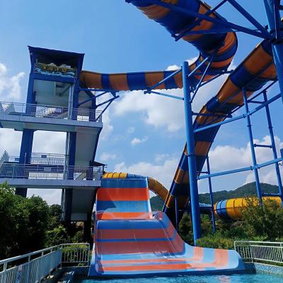 China Large Skateboard Hot-selling Stimulation Two-in-one Practical Simple Two-color Water Playground Water Park for sale