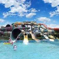 China Game Park Swimming Pool Aqua Amusement Swimming Accessories High-Speed Competition Slide for Water Park for sale