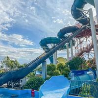 China Fiberglass Water Slide Outdoor Water Play Park Games Children Equipment Tube Slide for Swimming Pool for sale