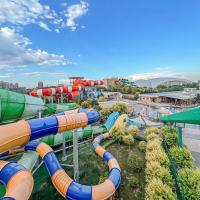China High Quality Hot Selling Two-color Large Horn Stimulating Size Customization Service Amusement Equipment Water Playground for sale
