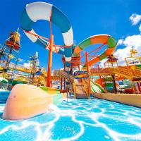 China Outdoor Entertainment Swirly Water Slide Aqua Spiral Slide For Pool for sale