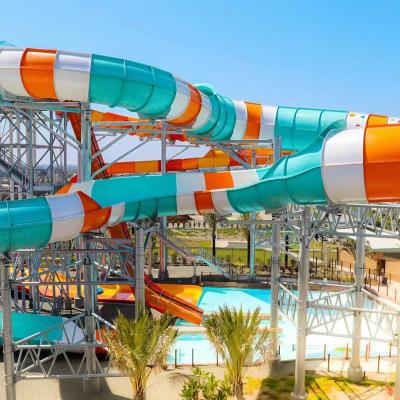 China Creative Color Matching Practical Hot Selling High Quality Slide Amusement Equipment Outdoor Water Playground Water Park for sale