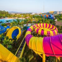 China Fiberglass Slide for Adult Water Fun Park Equipment FRP Water Slides for sale