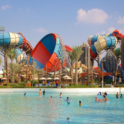 China Trumpet Water Slide Commercial Amusement Park Whirlwind Water Slide for sale