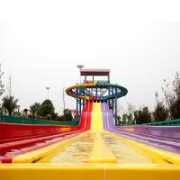 China China Factory Supply Racing Water Slides Open Fiberglass Water Slide for Sale for sale