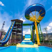 China High Quality 720 Person Capacity Good Price Water Slide Raft Swimming Pool Game for Sale for sale
