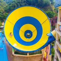 China Factory Commercial Waterslide Pool Fiberglass Water Tube Slide for Sale for sale