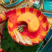 China New Commercial Water Parks Slide Parts Design Fiberglass Water Bowl Slide Pieces for Sale for sale
