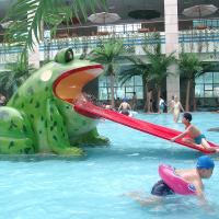 China 400sqm Water Park Playground OEM ODM Outdoor Water Playground for sale