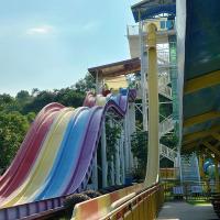 China Fever Level Fiber Glass Slides Fiberglass Water + Water Parks Toboggan for sale