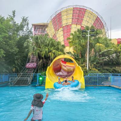 China Fabulous Fun Storm Rider Slide Fiberglass Water Park Funnel Typhoon Water Slide for sale
