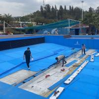 China Resort Hotel Surf Simulator Machine Flowrider Surf Machine Wave Pool Equipment for sale