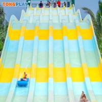 China Platform Height 6-18m Rainbow Water Slide The Perfect Outdoor Activity for Adventure-Seekers for sale