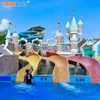 China Suitable For All Ages Water Park Water Slide at Resort Hotel with Fiber Glass and More for sale