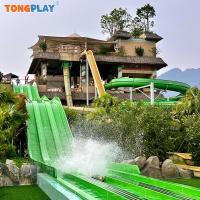 China Platform Height 6-18m Rainbow Water Slide The Perfect Outdoor Activity for Adventure-Seekers for sale
