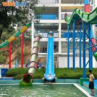 China Commercial Occasions Interactive Water Play Equipment with Platform Height of 6-18m for sale