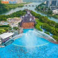 China Fiberglass Water Slide with 5m Height and 0.85m Diameter for 360 Players per Hour for sale