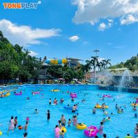 China Outdoor Commercial Rainbow Water Slide with 0.65-1.8 Meters Slide Width and 6-18m Platform Height for Water Parks for sale