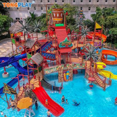 China Commercial Fiberglass Water Slide for Outdoor Entertainment with 5m Height and 0.85m Diameter for sale