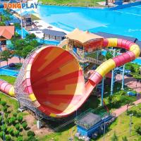 China High Capacity Speed Water Slide for Outdoor Entertainment and Commercial Use in Water Amusement Parks for sale
