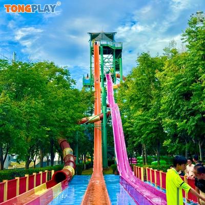 China High Capacity Speed Water Slide with 500kg Max Capacity and >10 Passengers for Commercial Water Parks for sale