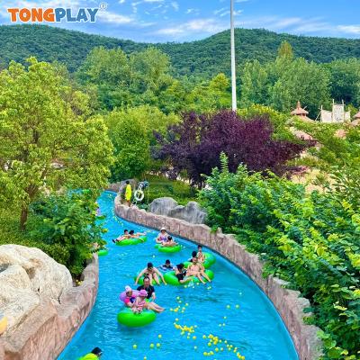China Commercial High Capacity Lazy River and Wave Pool with Flowboarding and Surfing for Water Amusement Parks for sale