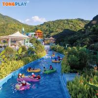 China New Design Wide Slide Water Park Equipment with Customized Color for Outdoor Entertainment for sale