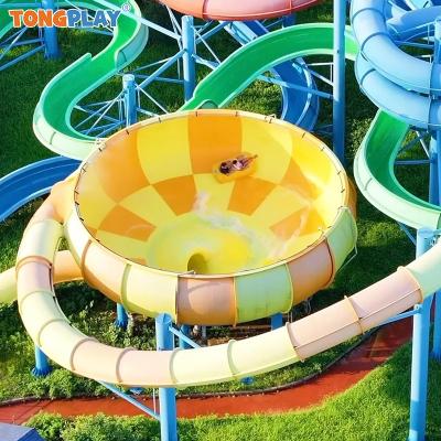 China New Design Wide Slide Water Park Equipment with Customized Color for Outdoor Entertainment for sale