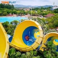China Commercial Use Water Slide with 500kg Max Capacity and 12-month Warranty for Outdoor Water Playground for sale