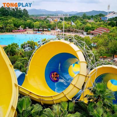 China Commercial Use Water Slide with 500kg Max Capacity and 12-month Warranty for Outdoor Water Playground for sale