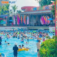 China Commercial Use Water Park Equipment with Surf Simulator Wave Pool and Lazy River for Outdoor Entertainment for sale
