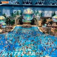 China Thrilling Fiberglass Water Slide for Young Adults and Adults with Custom Color Options for sale