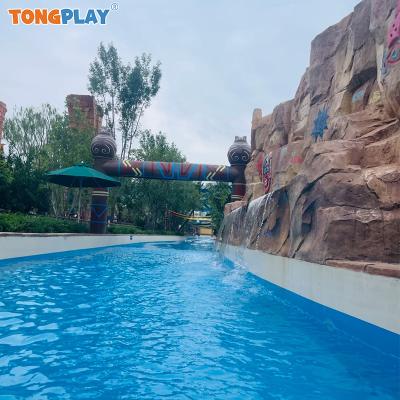 China Commercial Aquatic Park Resort Hotel Water Park Equipment Lazy River Machine Pool With Wave for sale
