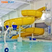 China Water Playground Water Sport Equipment Fiber Glass Amusement Slide for Sale for sale