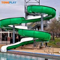 China Outdoor Commercial Children Playground Amusement Equipment Swimming Pool Slide for sale
