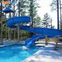 China Outdoor Commercial Children Playground Amusement Equipment Swimming Pool Slide for sale