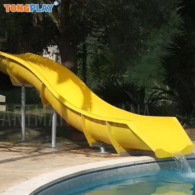 China Customized Color Fiberglass Water Slide with Max Capacity >500kg and Allowable Passenger >8 for Resorts and Water Parks for sale